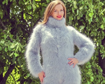 Mohair catsuit | Etsy