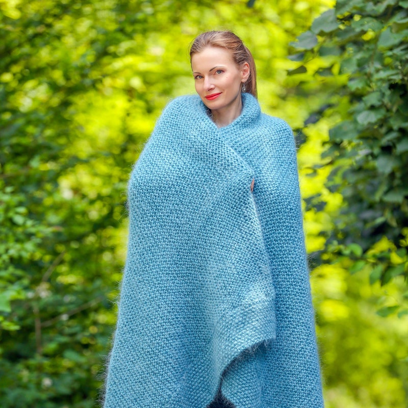 Mohair Blanket Etsy