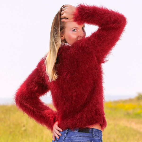 Fuzzy Pullover Etsy