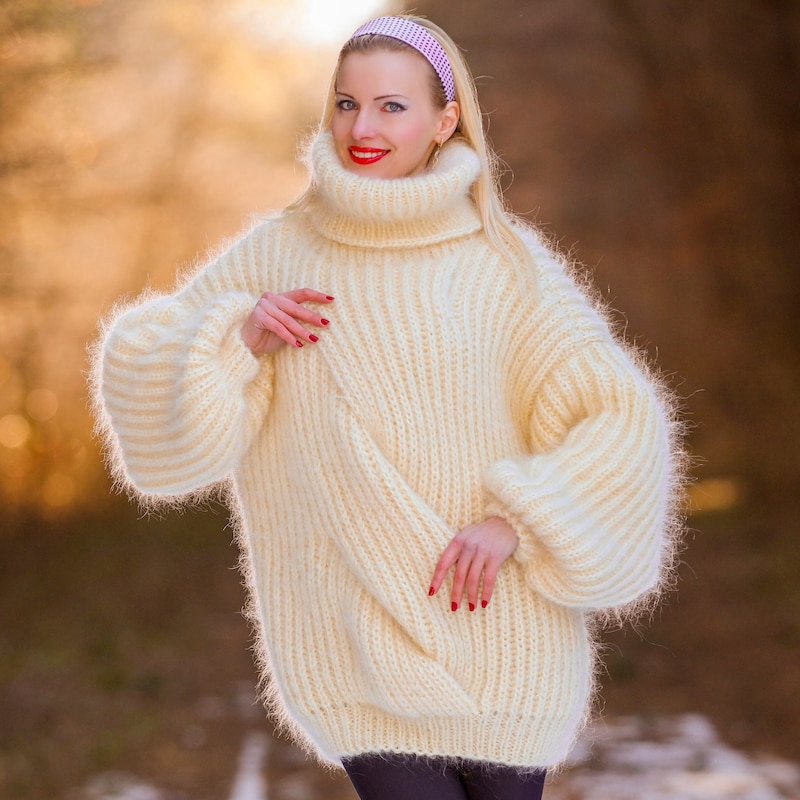 Fuzzy Pullover - Etsy