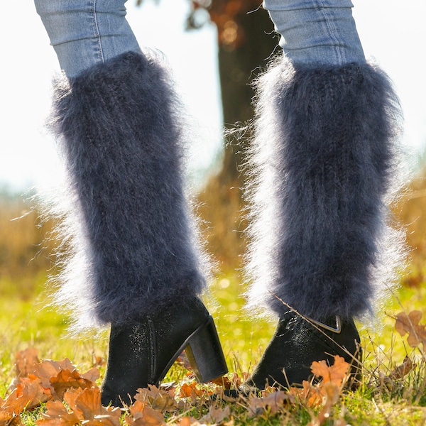 Fluffy Leg Warmers - Etsy