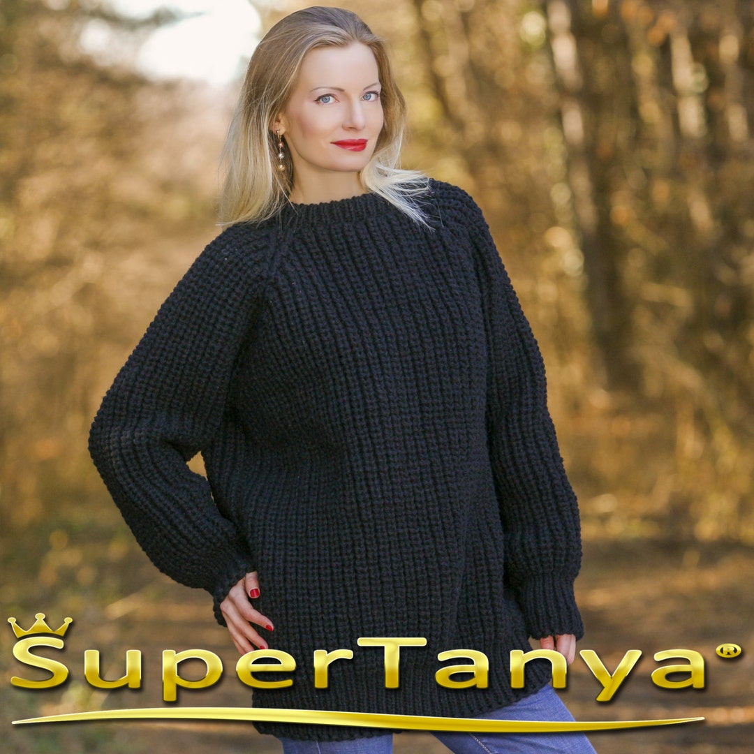 Organic Natural Wool Sweater Itchy Natural Raw Wool Pullover *** MADE ...