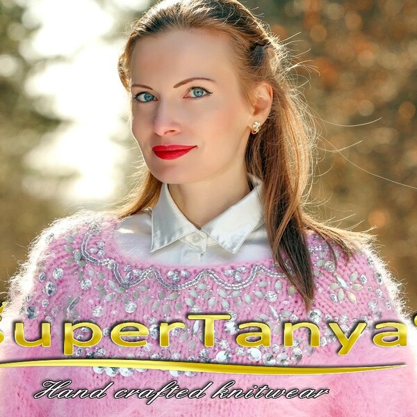 Fuzzy Pink Top - Etsy