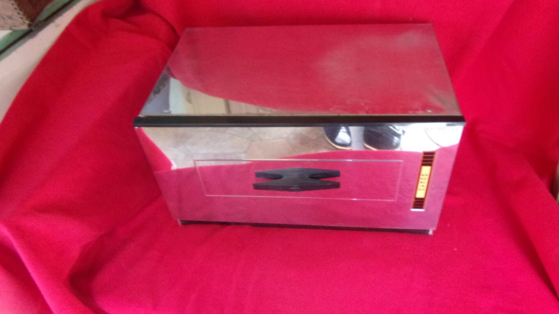 Bread Box Kromex Vintage Mid Century Kitchen Storage Organizer Chrome ...