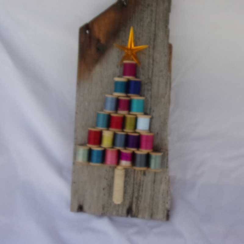 Spool Christmas Trees - Etsy