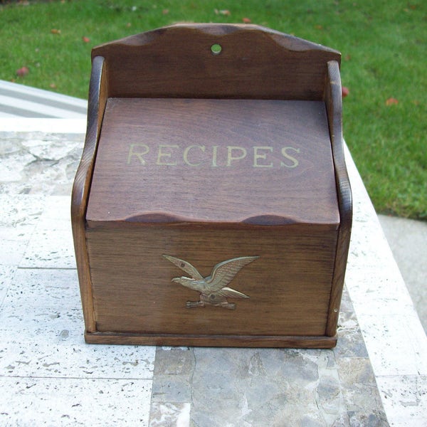 Recipe Box - Etsy