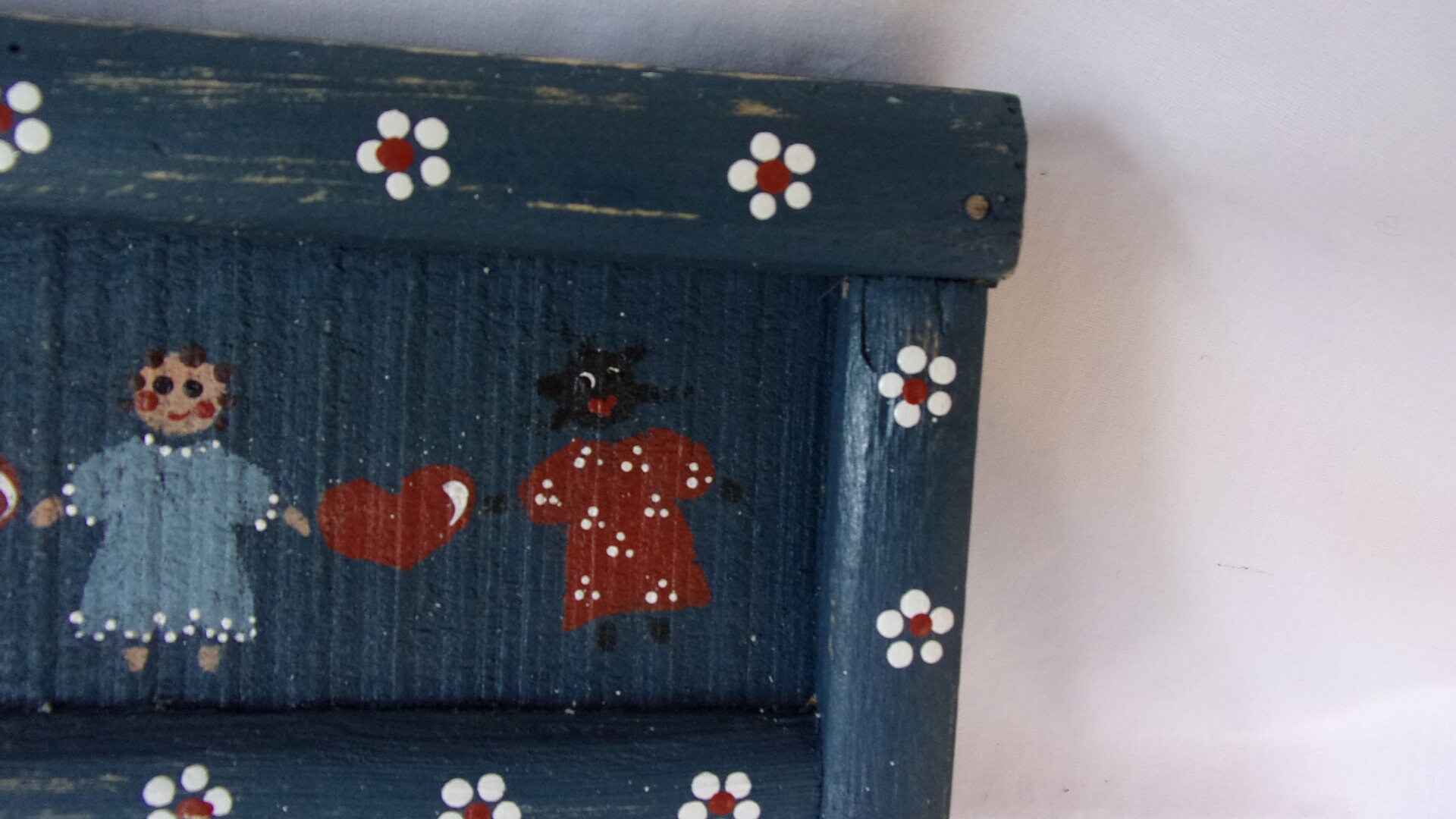 Washboard Primitive Bathroom Decor Hand Painted Country Decor Wall ...