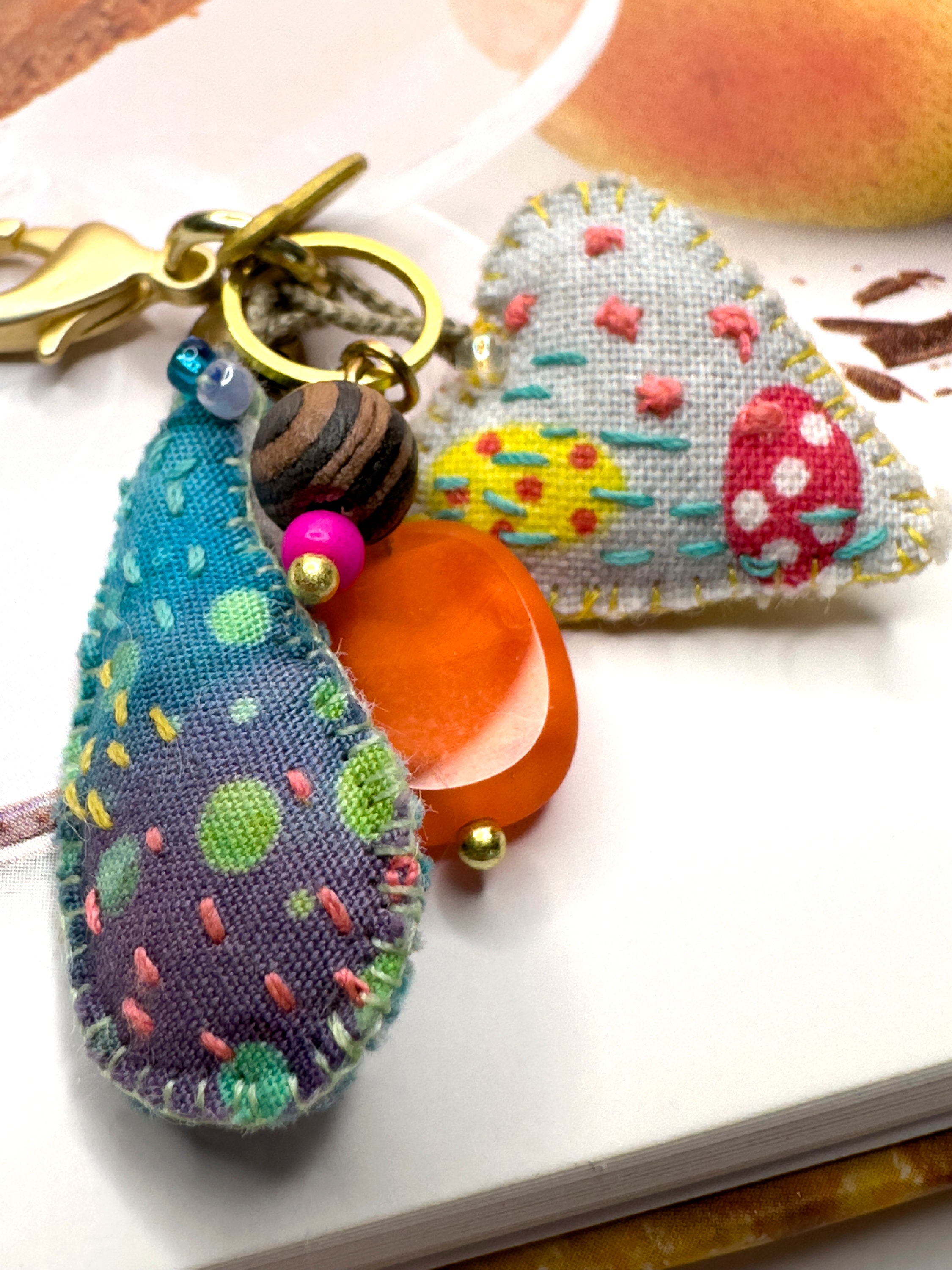Aesa Fabric Charms - Etsy