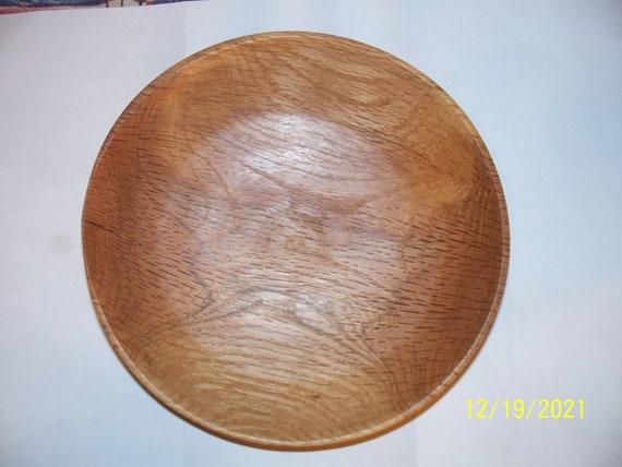 Red Oak Bowl - Etsy