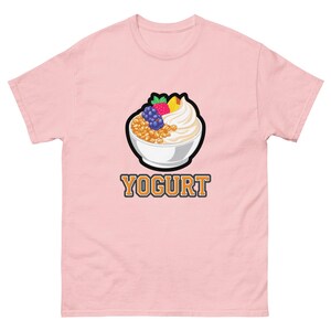 Yogurt Lover Food Image Cartoon Funny T-shirt Shirt - Etsy