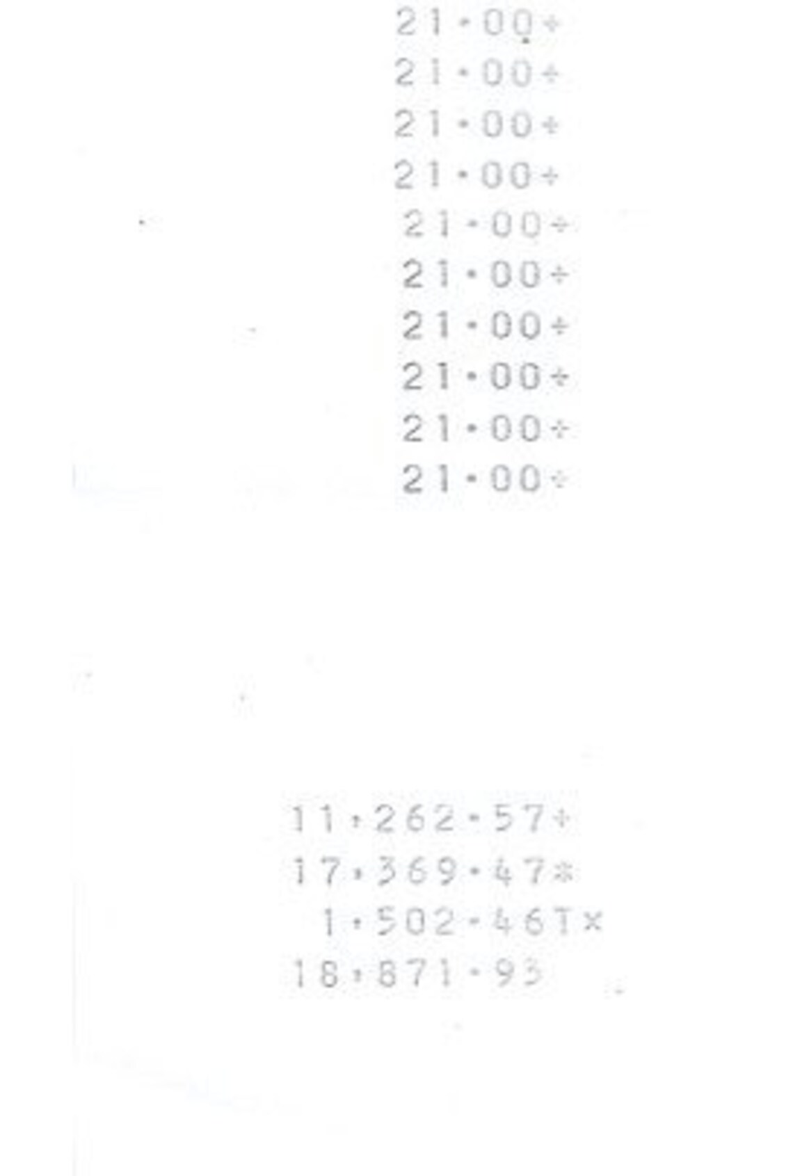 The World's Longest Receipt TM Part of the Store Buyout Project - Etsy