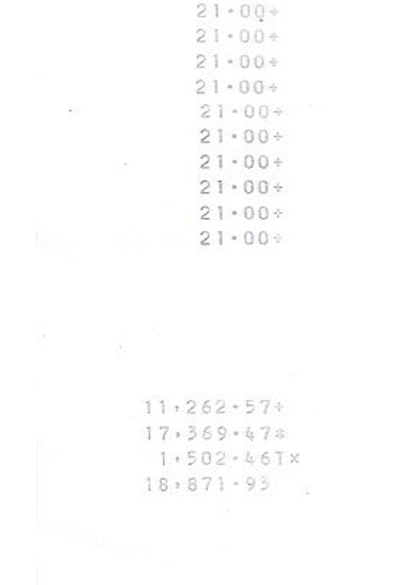 The World's Longest Receipt TM Part of the Store Buyout Project - Etsy