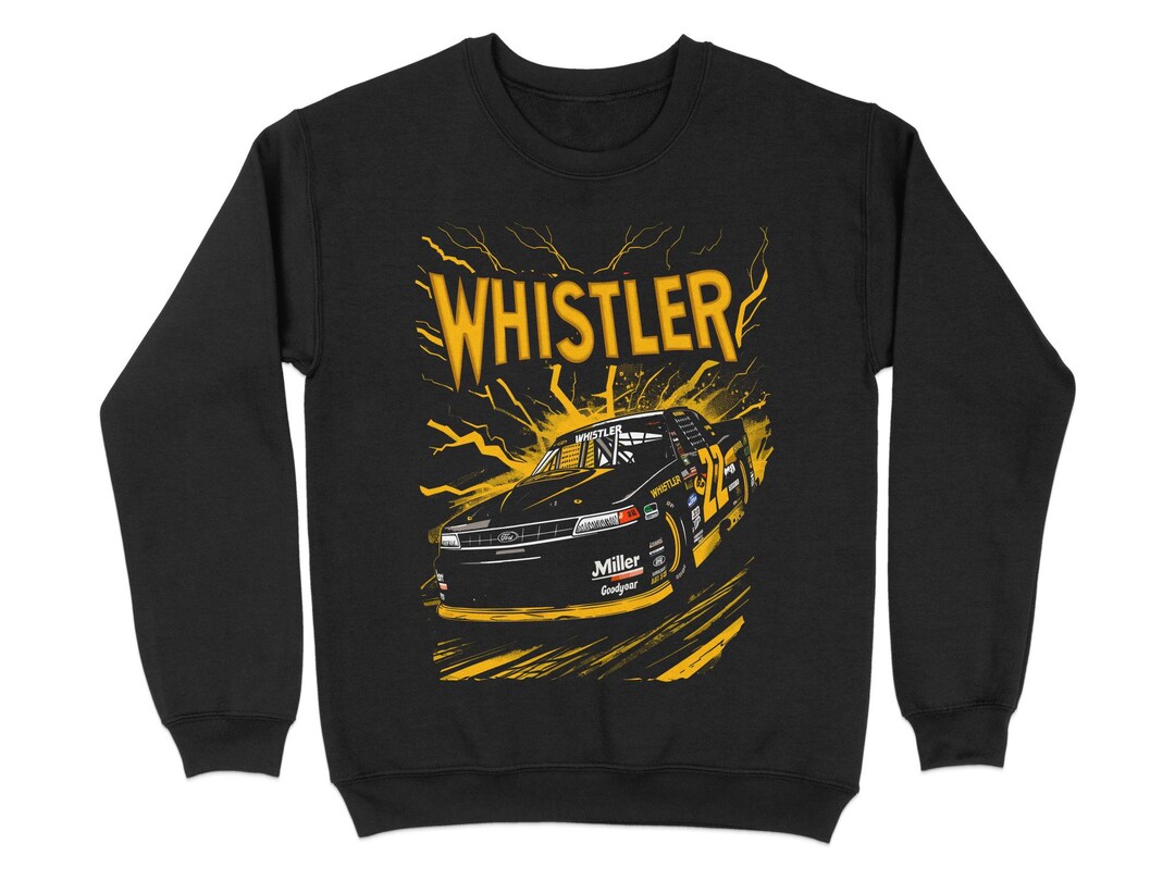 Vintage Whistler Racing Car Sweatshirt, Retro Motorsport Graphic ...