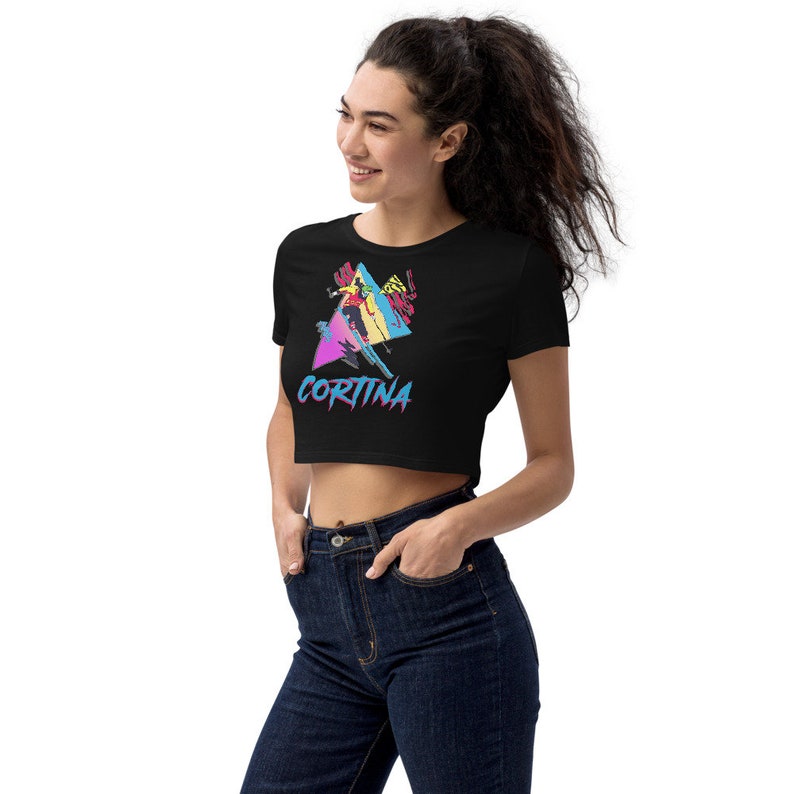 Skiing Crop Top Ski Cortina Retro Ski Cortina Ski Crop Top - Etsy