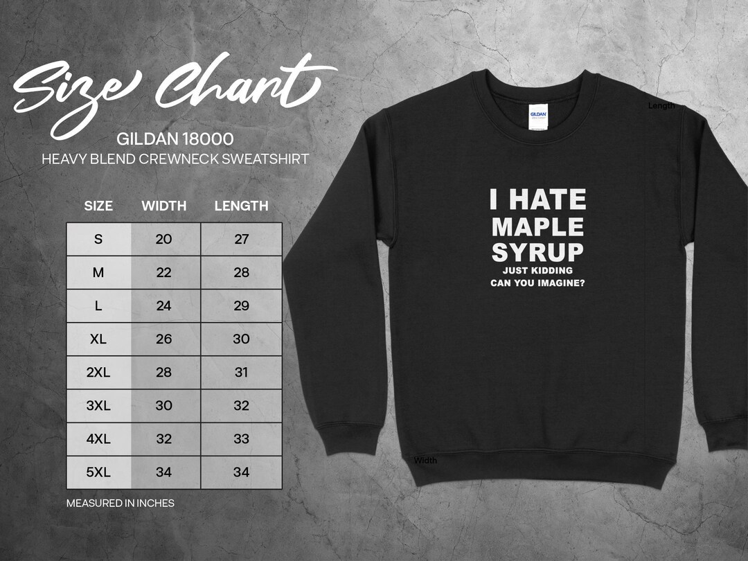 Funny I Hate Maple Syrup Shirt Just Kidding Can You Imagine Tshirt ...