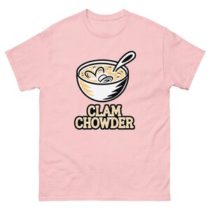 Clam Chowder Lover Food Image Cartoon Funny T-shirt Shirt - Etsy