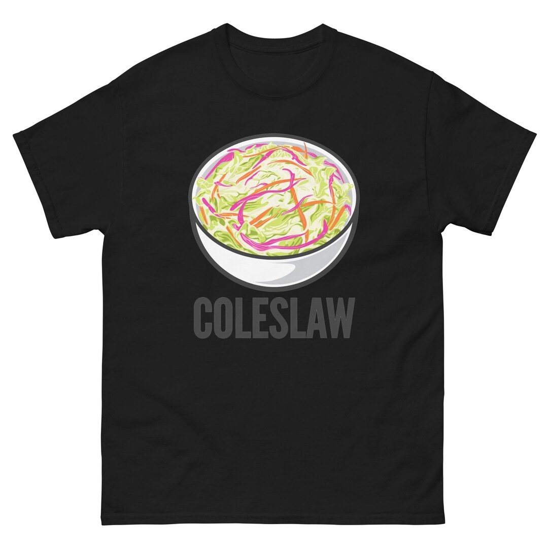 Coleslaw Lover Food Image Cartoon Funny T-shirt Shirt - Etsy