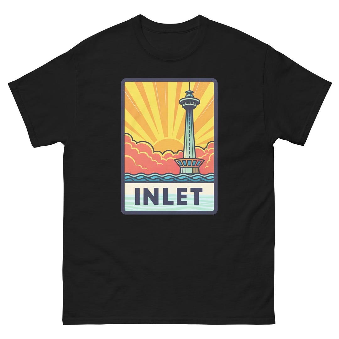 Inlet Geographical Landscape Location Scenery T-shirt - Etsy