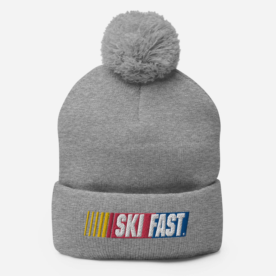 Ski Fast Toque Ski Beanie Skier Beanie Skier Toque Skiing | Etsy