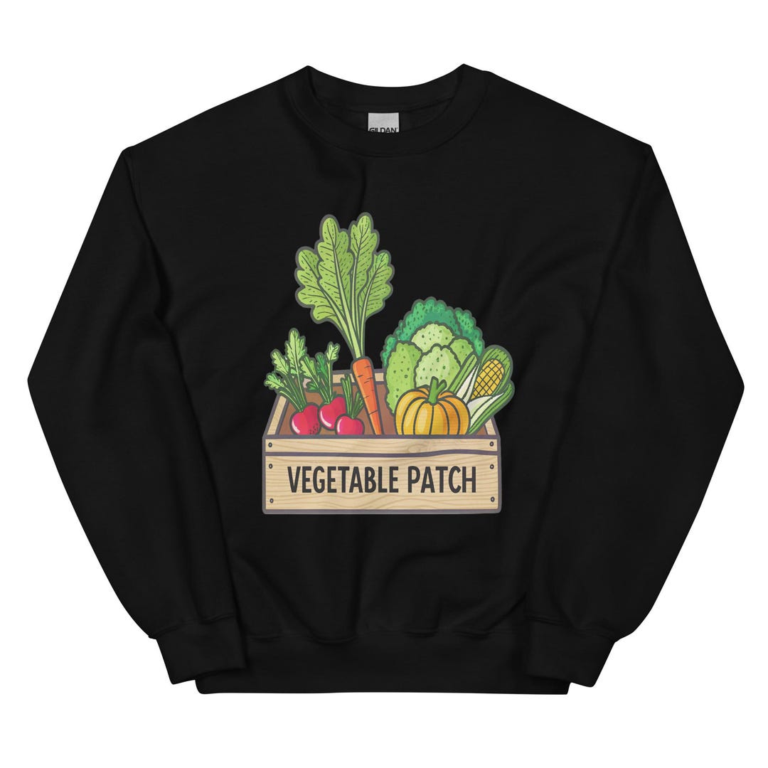 Vegetable Patch Farming Rural Life Agriculture Crewneck Sweatshirt - Etsy