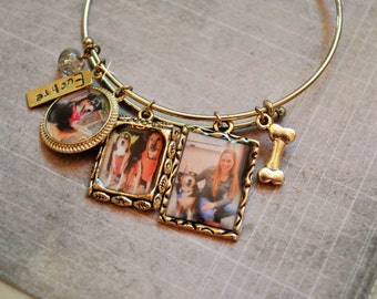 Personalized Photo Jewelry Custom Photo Charm Necklace | Etsy