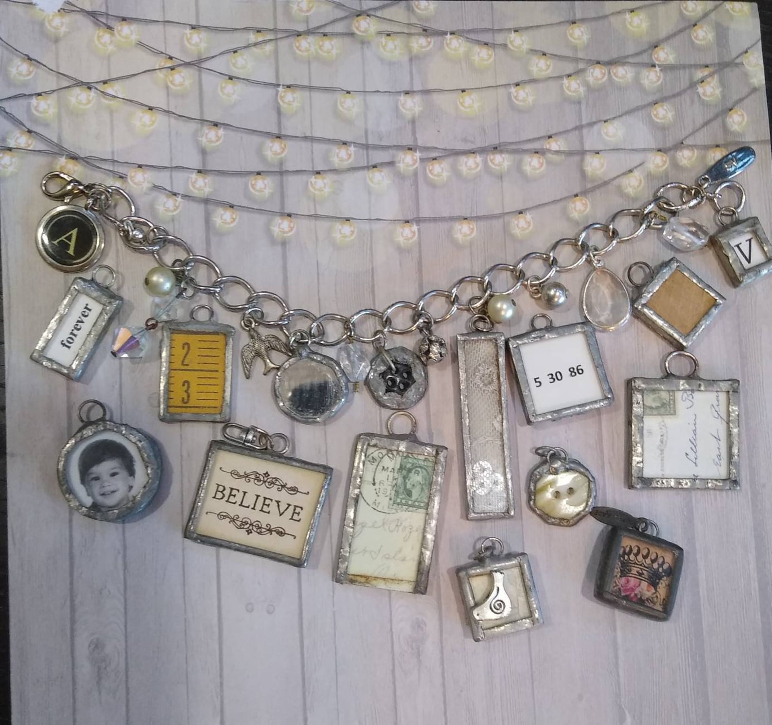 Soldered Charms, Soldered, Soldered Pendants, Soldered Initial Charms ...