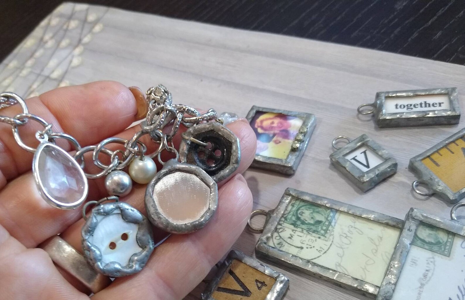 Soldered Charms, Soldered, Soldered Pendants, Soldered Initial Charms ...