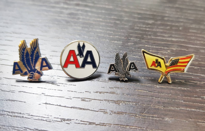 American Airlines Service Pins Years of Service Pin Legacy | Etsy