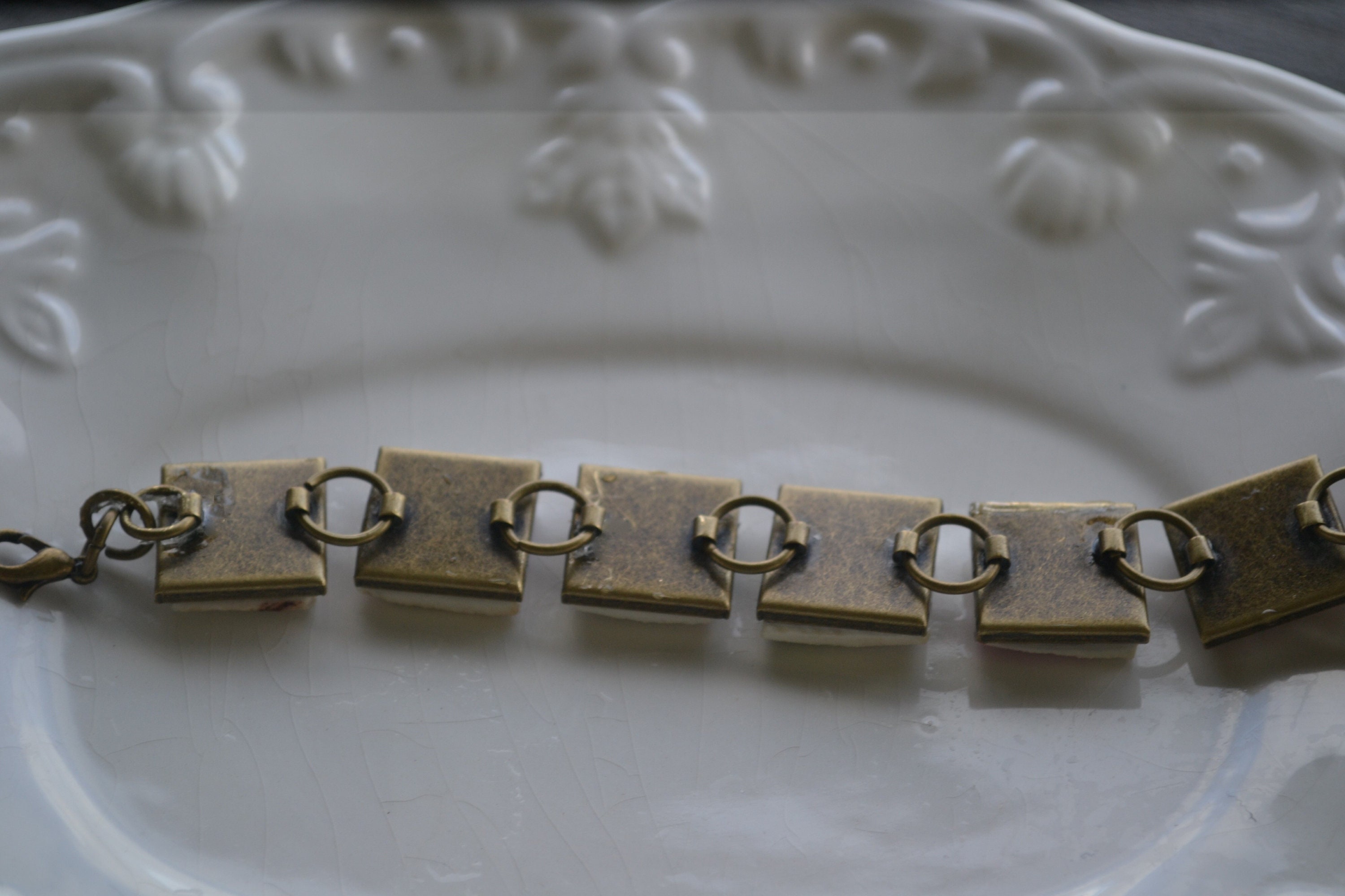 Yellow Rose Yellow Necklace Yellow Bracelet China Plates | Etsy