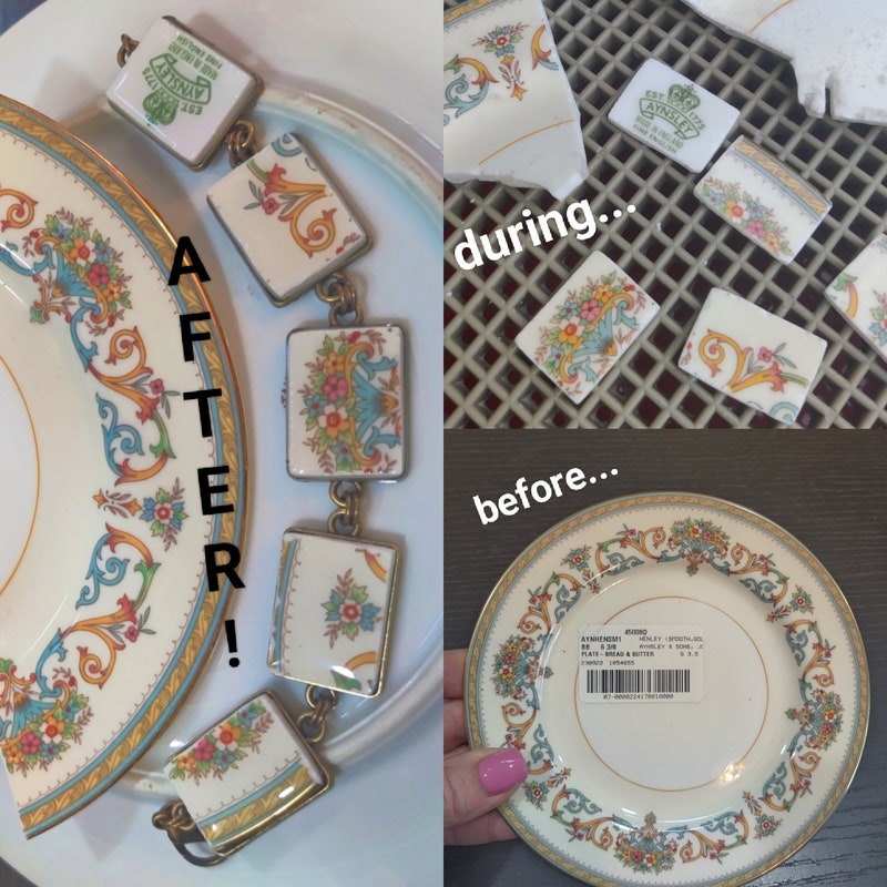 Repurposed China - Etsy