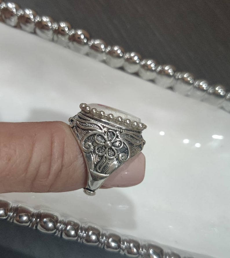 Broken China Jewelry Handcrafted Vintage China Ring Royal - Etsy