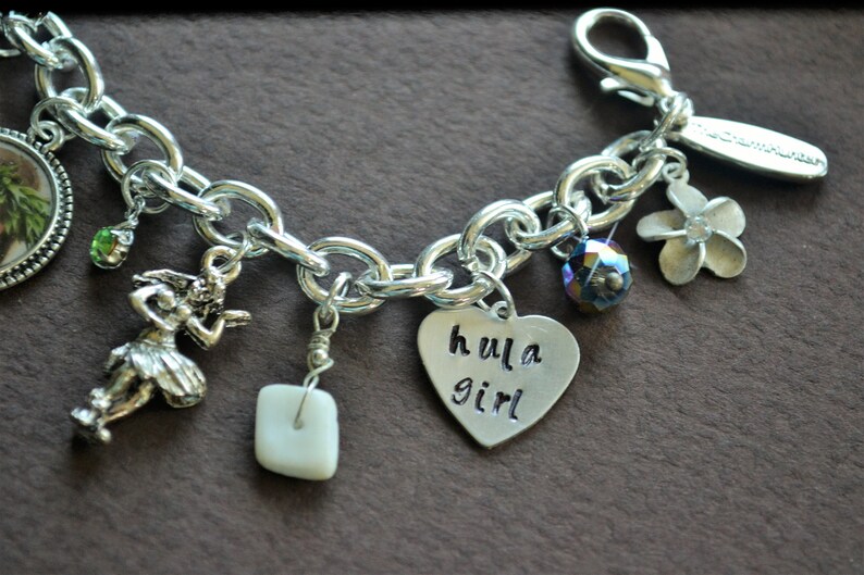 Hula Girl, Hula Bracelet, Keiki Hula, Girl's Charm Bracelet, Hawaiiana ...