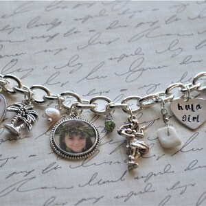 Hula Girl, Hula Bracelet, Keiki Hula, Girl's Charm Bracelet, Hawaiiana ...