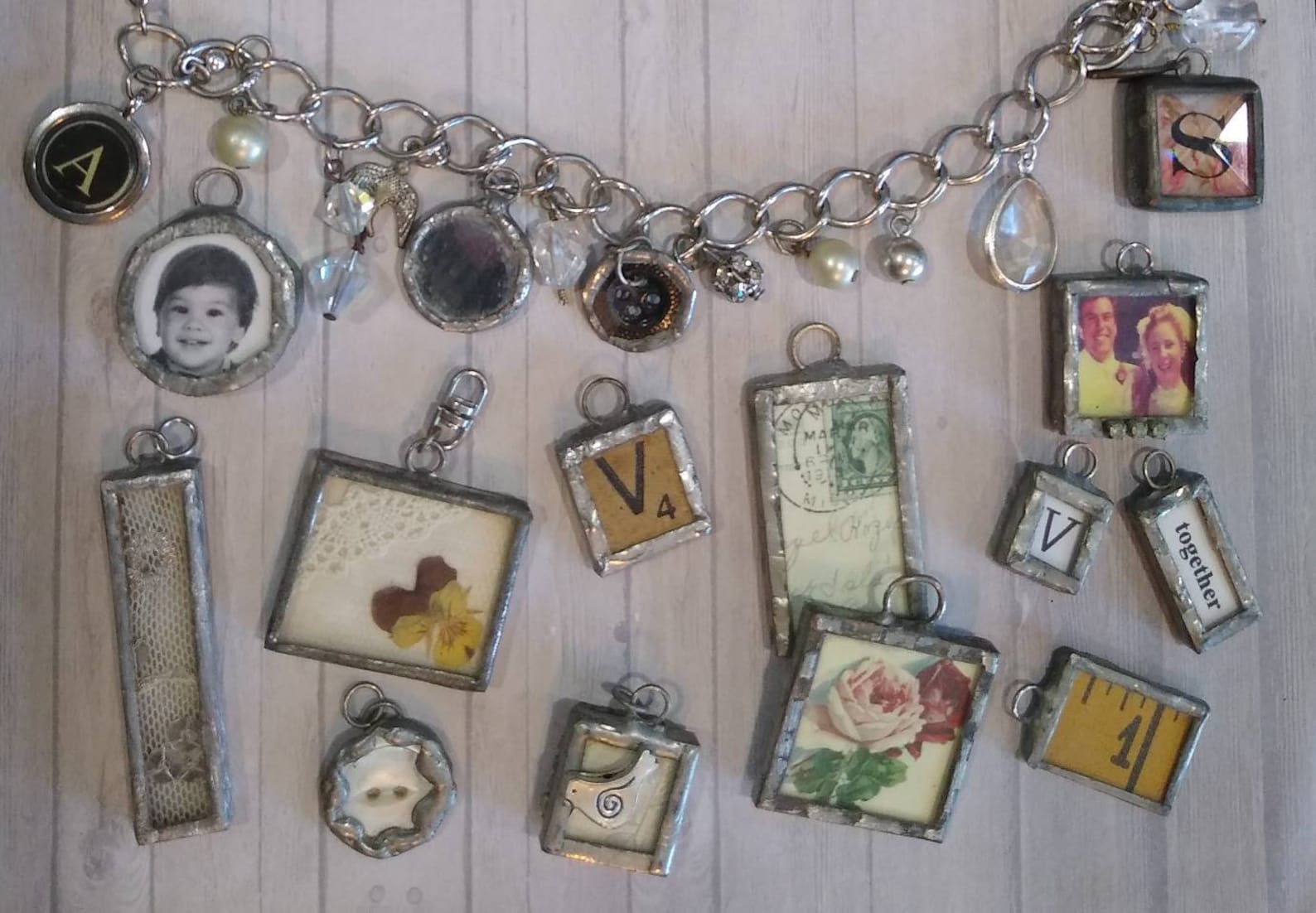 Soldered Charms, Soldered, Soldered Pendants, Soldered Initial Charms ...