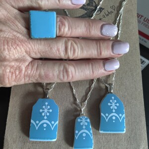 Vintage Pyrex Bowl, Recycled Broken Dish, Broken China Jewelry Pendant ...