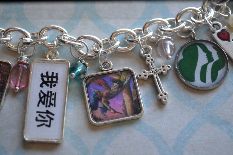 10th Birthday Gift, Charm Bracelet, Custom Charms, Chinese Charms ...