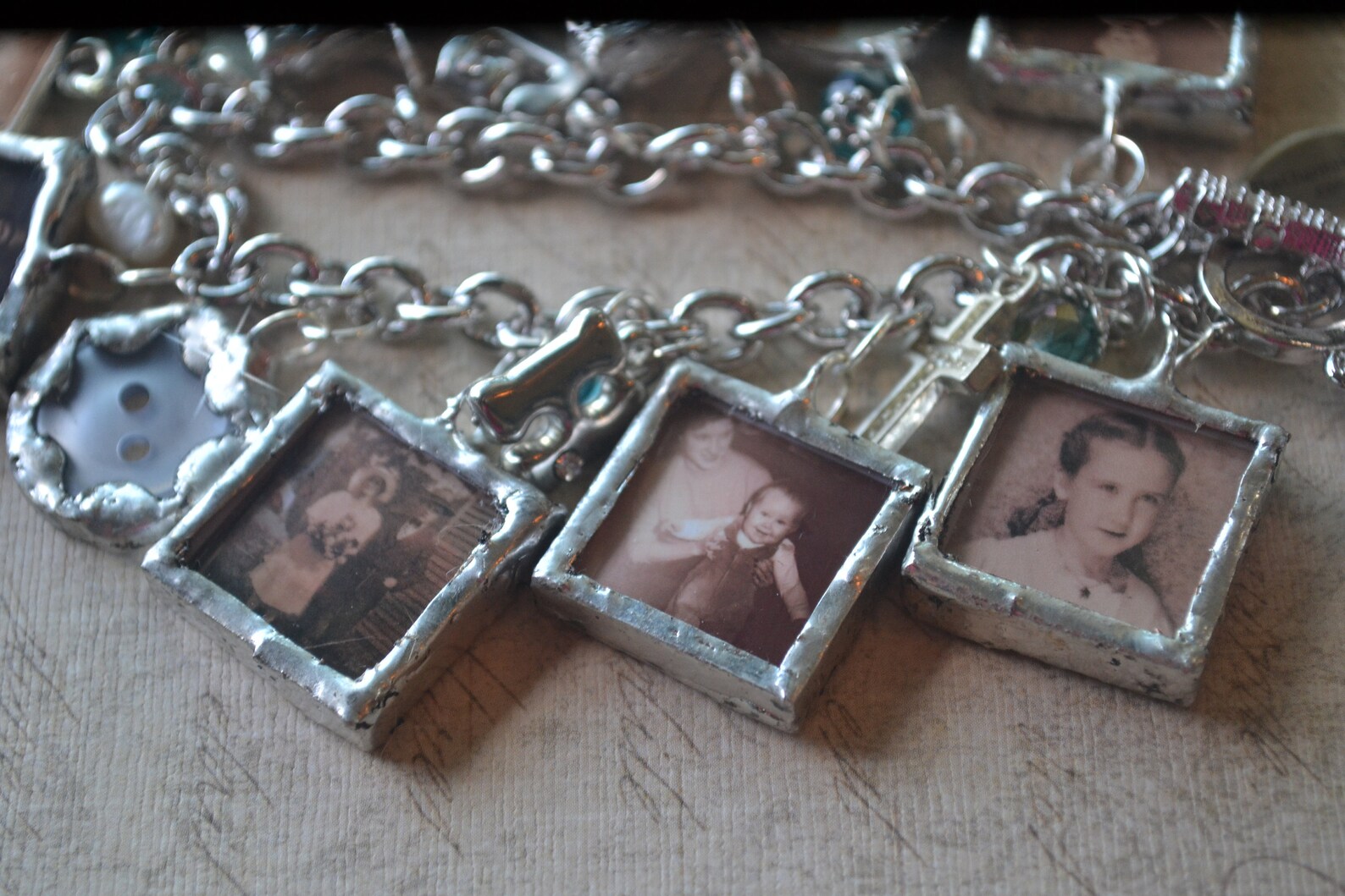 Soldered Charms, Soldered Jewelry, Soldered Charm Bracelet, Soldered ...