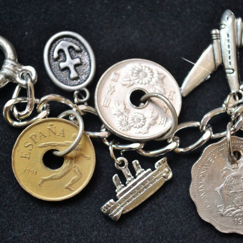 Coin Charms - Etsy