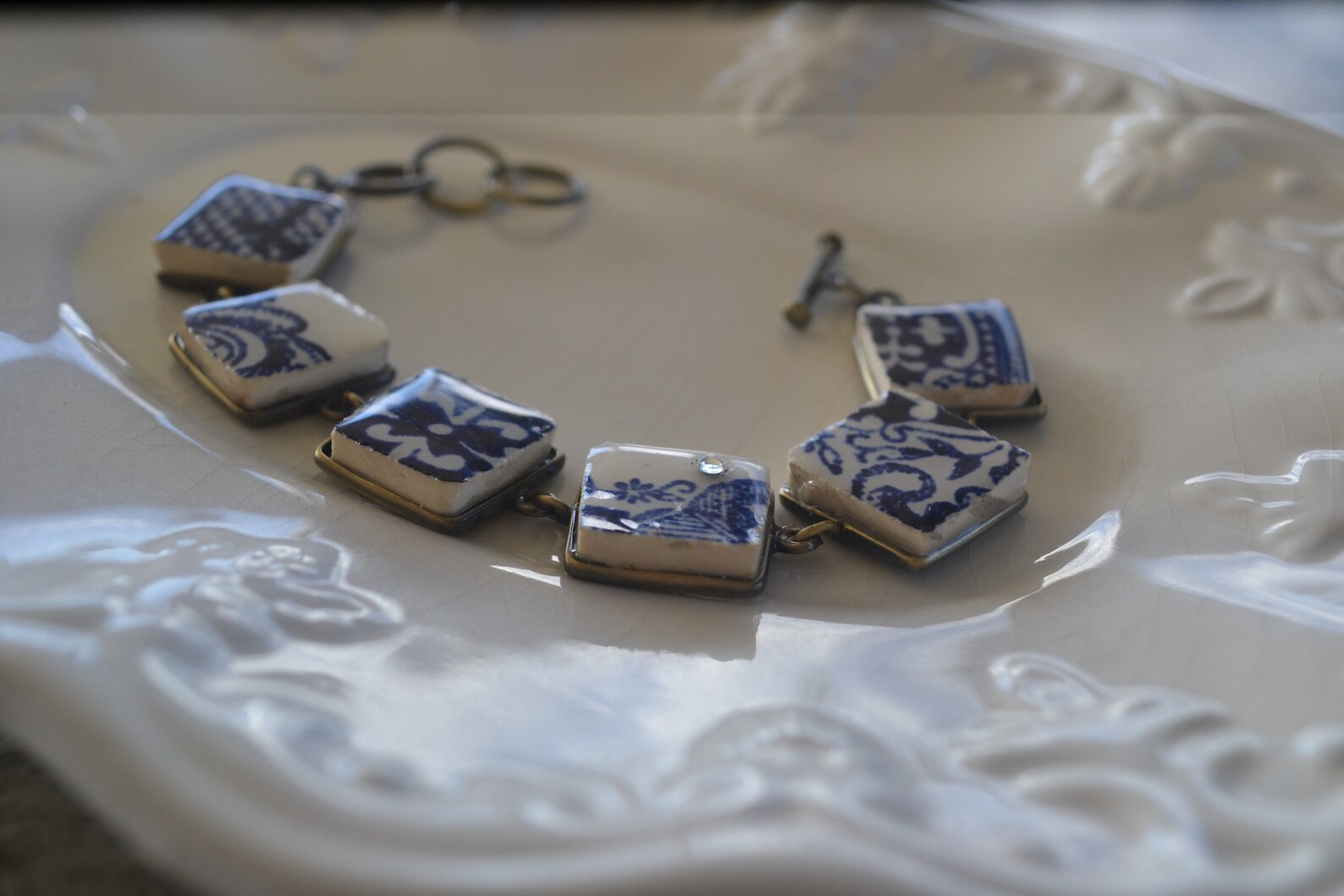 Broken China Jewelry Broken China Bracelet China Shard | Etsy