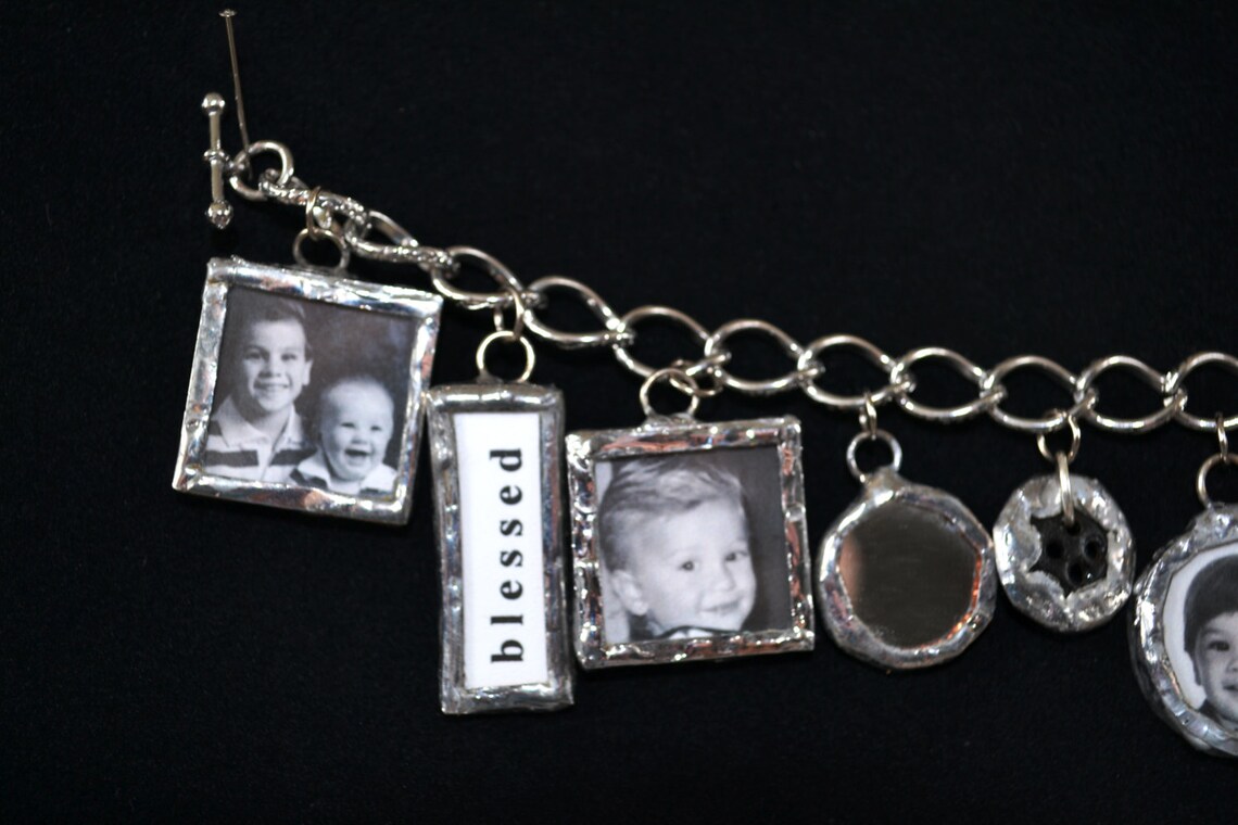 Soldered Charms, Charm Necklace, Charm Bracelet, Personalized Custom ...