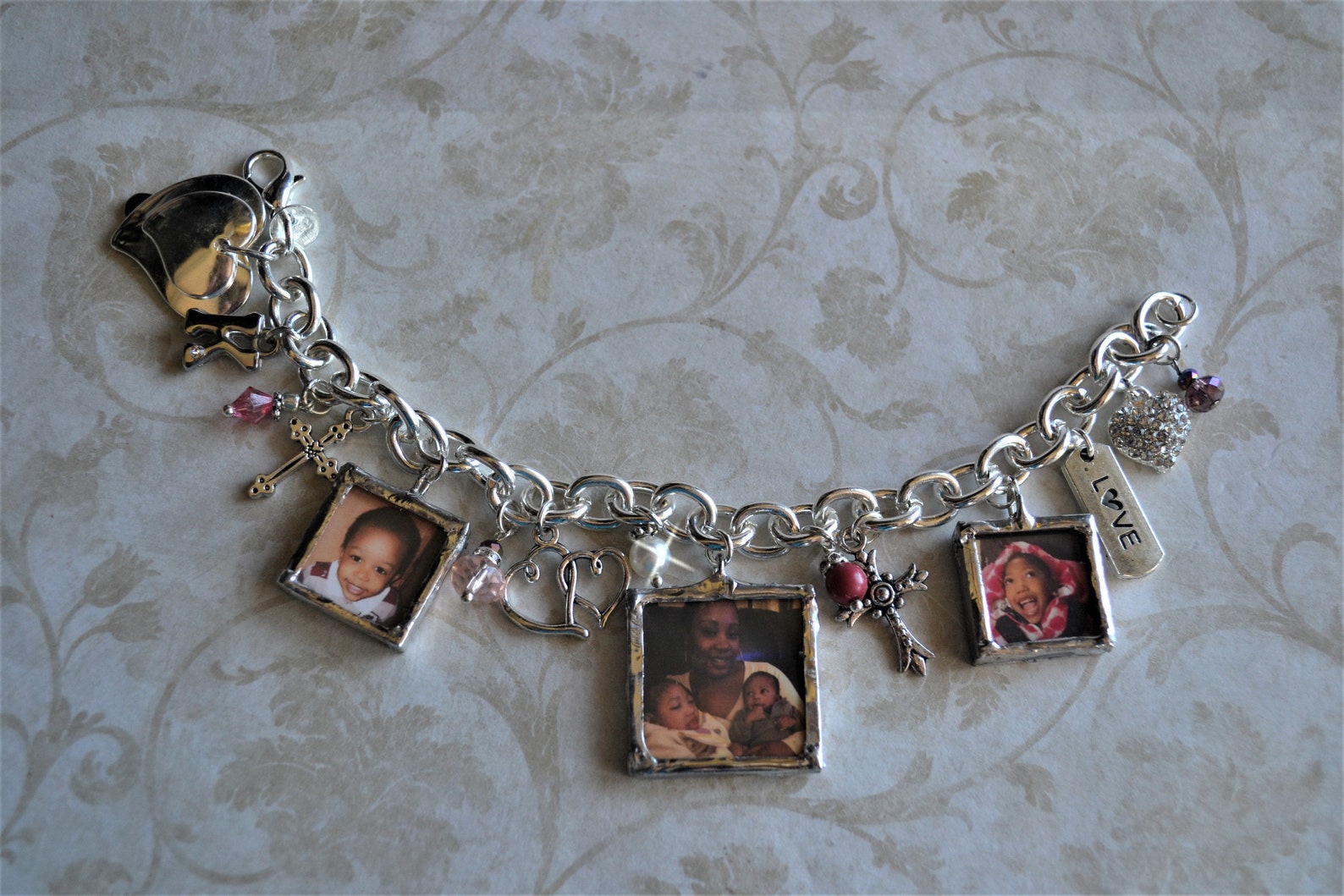 Soldered Charms, Soldered Pendants, Soldered Photo Charms, Charm ...