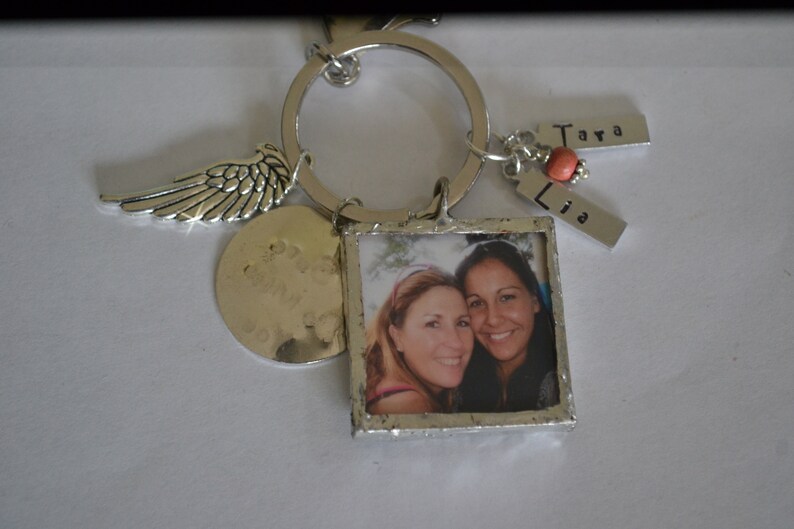 Memorial Keychain Custom Photo in Memory Gift in Memory of - Etsy