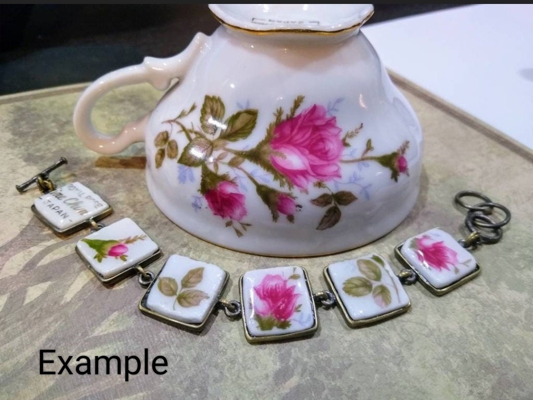 Broken China Pendant Made to Order With Your China Dish, Plate or Other ...