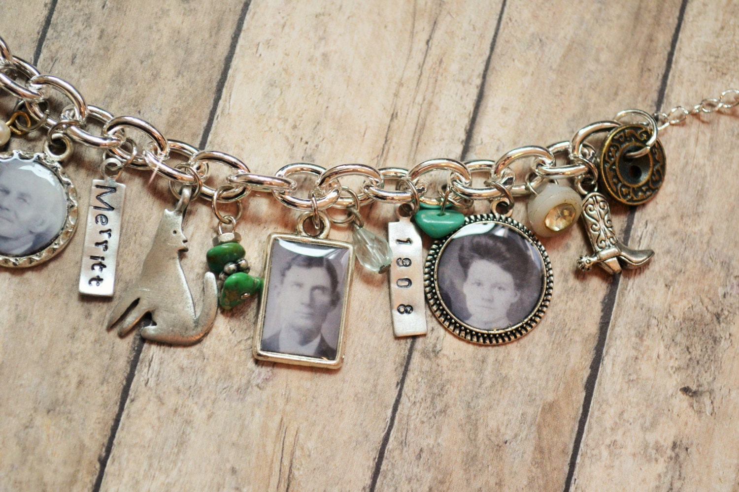 Family Reunion Charm Bracelet Family Heirloom Family Tree | Etsy