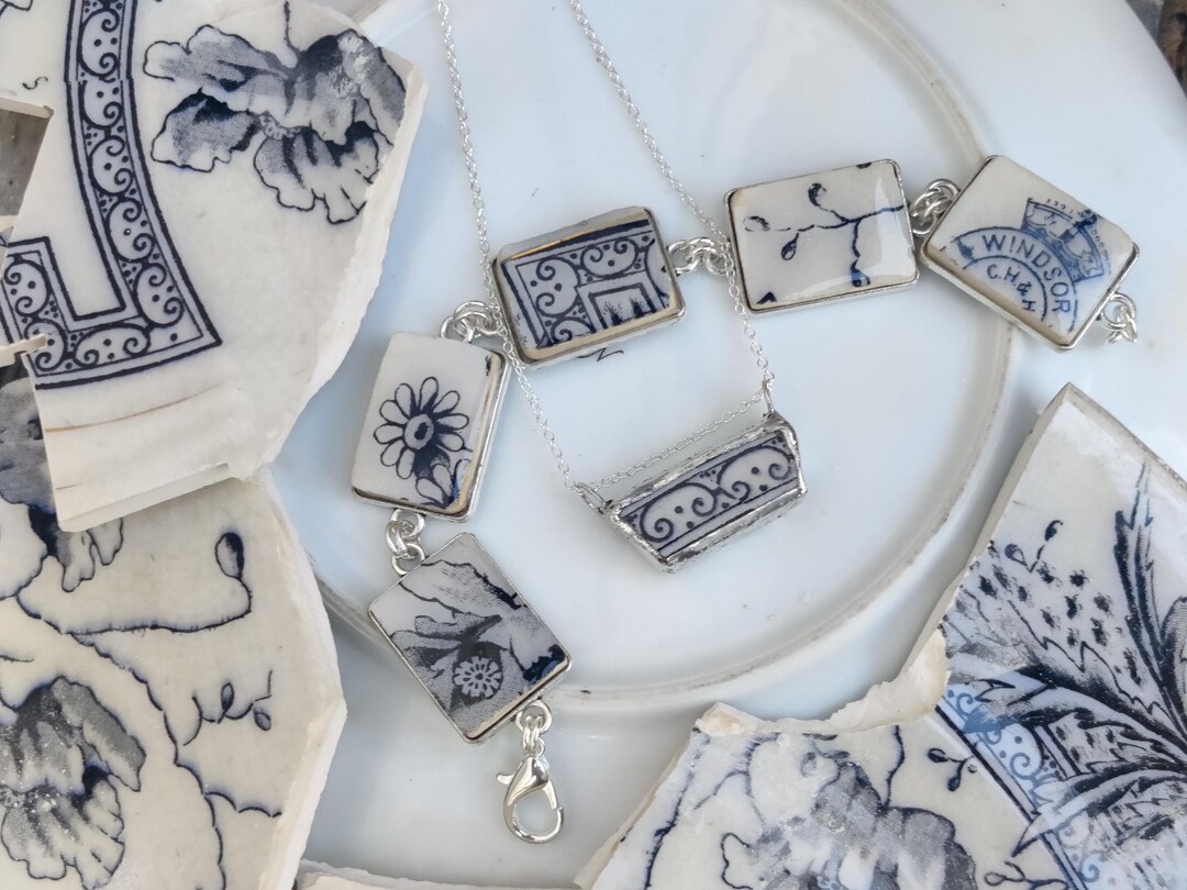 Commissioned Jewelry, Upcycled Fine China Recycled Into Sustainable ...