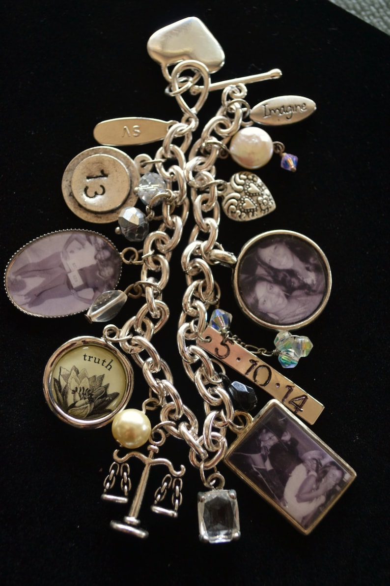 Graduation Charm Bracelet, College Graduation Gift, Charm Bracelet ...