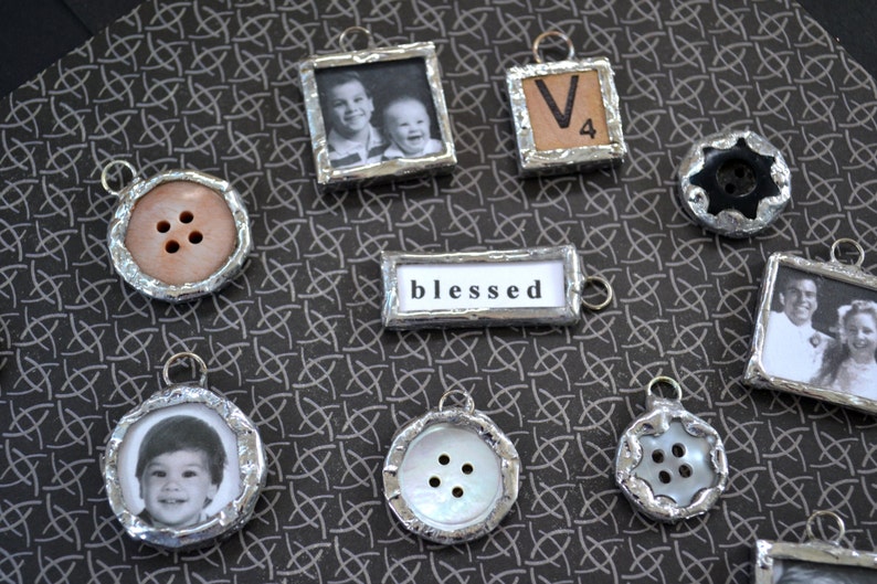 Soldered Charms, Charm Necklace, Charm Bracelet, Personalized Custom ...