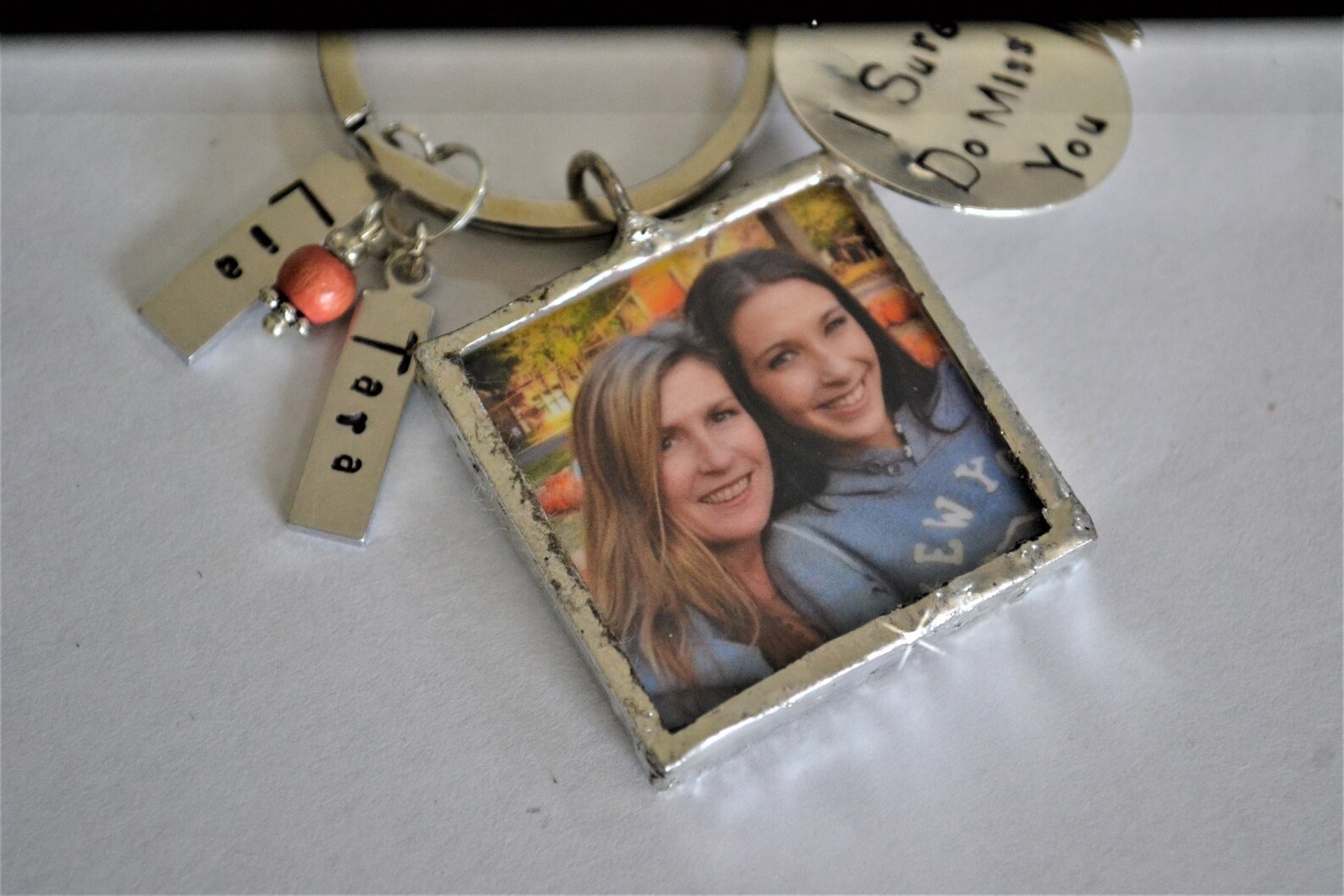 Memorial Keychain Custom Photo in Memory Gift in Memory of - Etsy