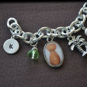 Hula Girl, Hula Bracelet, Keiki Hula, Girl's Charm Bracelet, Hawaiiana ...