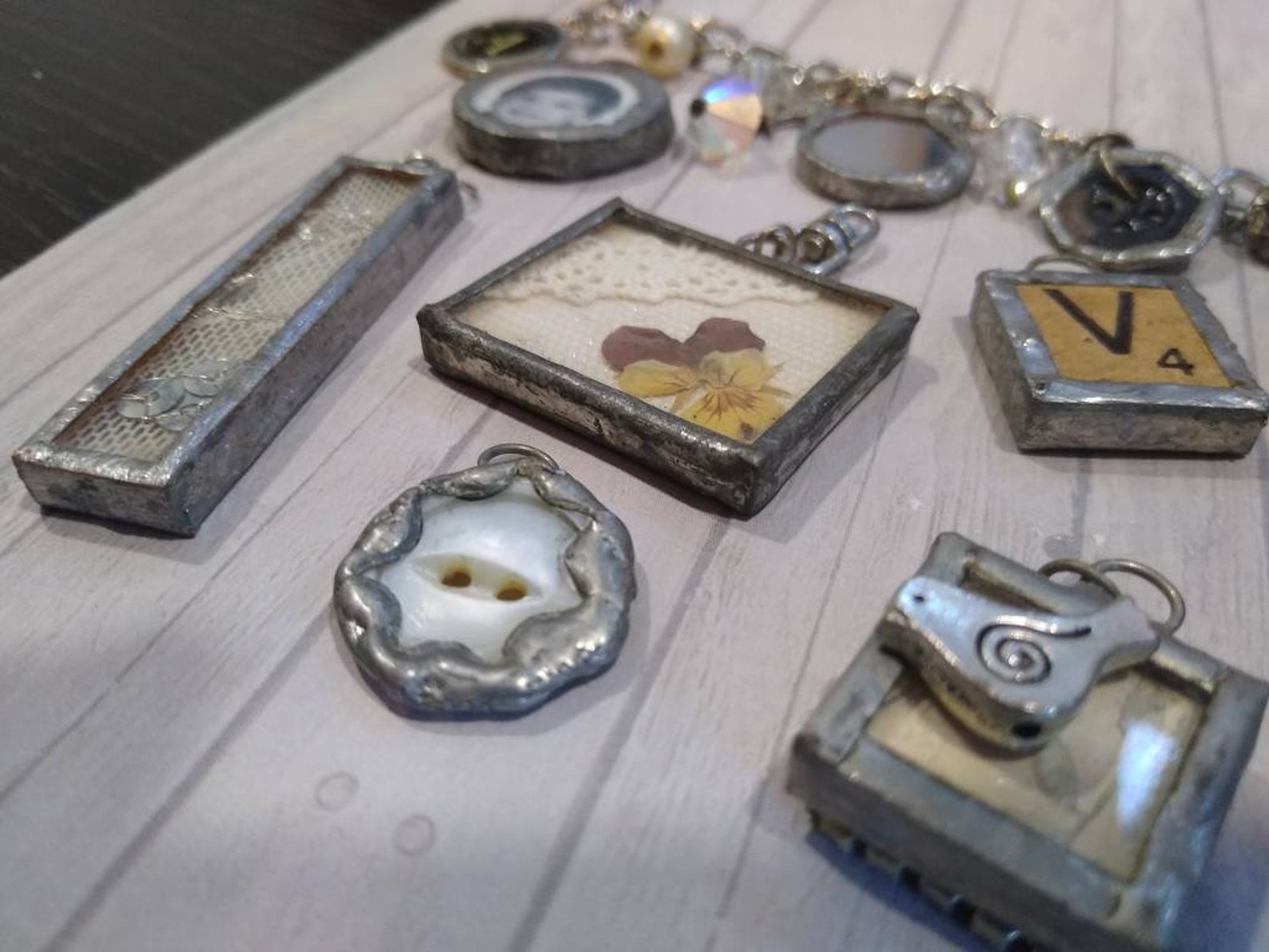 Soldered Charms, Soldered, Soldered Pendants, Soldered Initial Charms ...